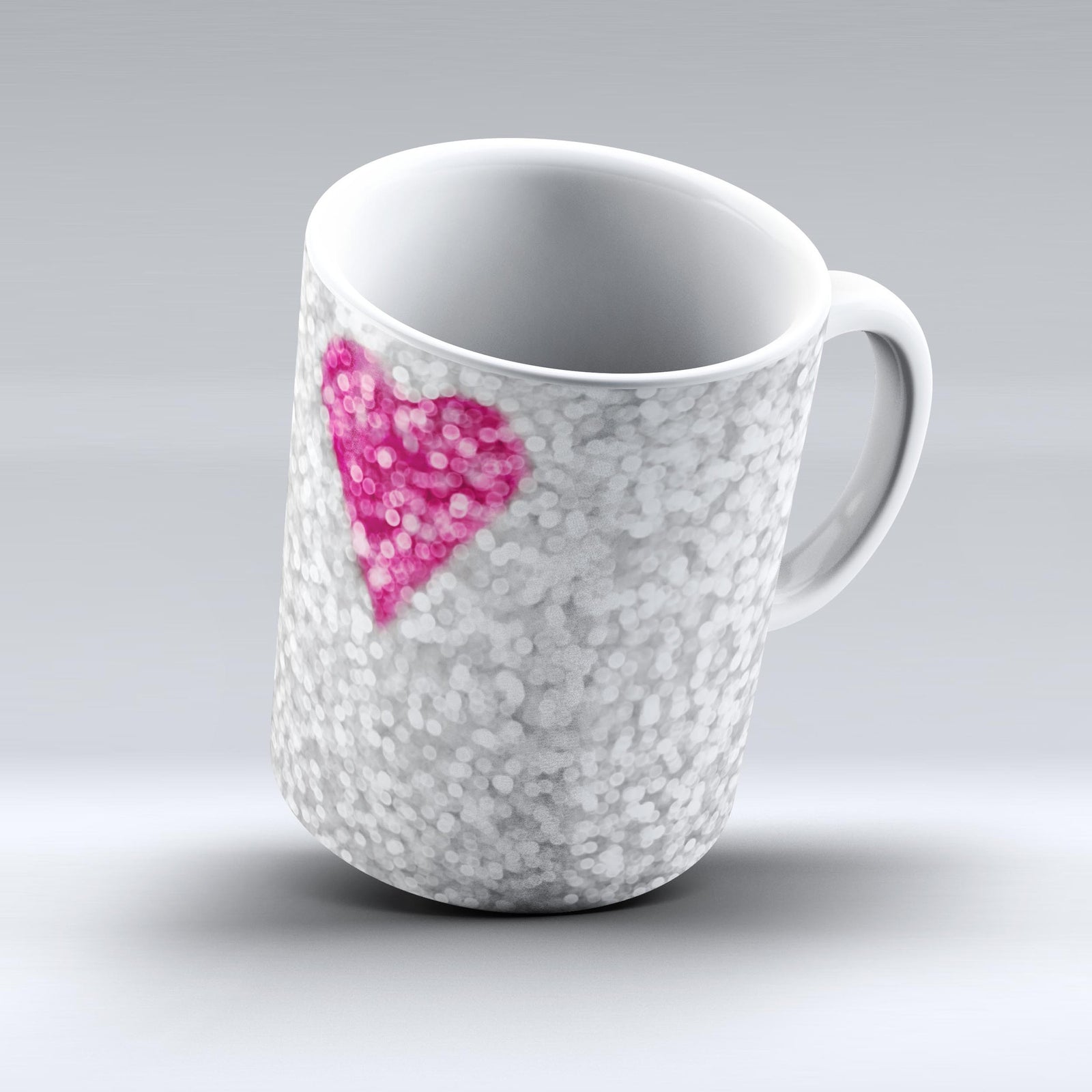 The Unfocused Heart Glimmer ink-Fuzed Ceramic Coffee Mug – DesignSkinz