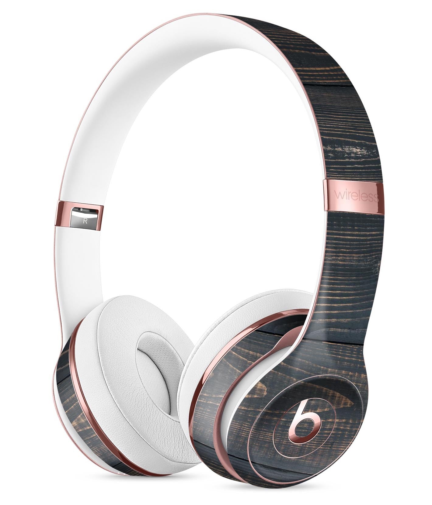 Vertical Blackwashed Woodgrain Full-Body Skin Kit for the Beats by Dre ...