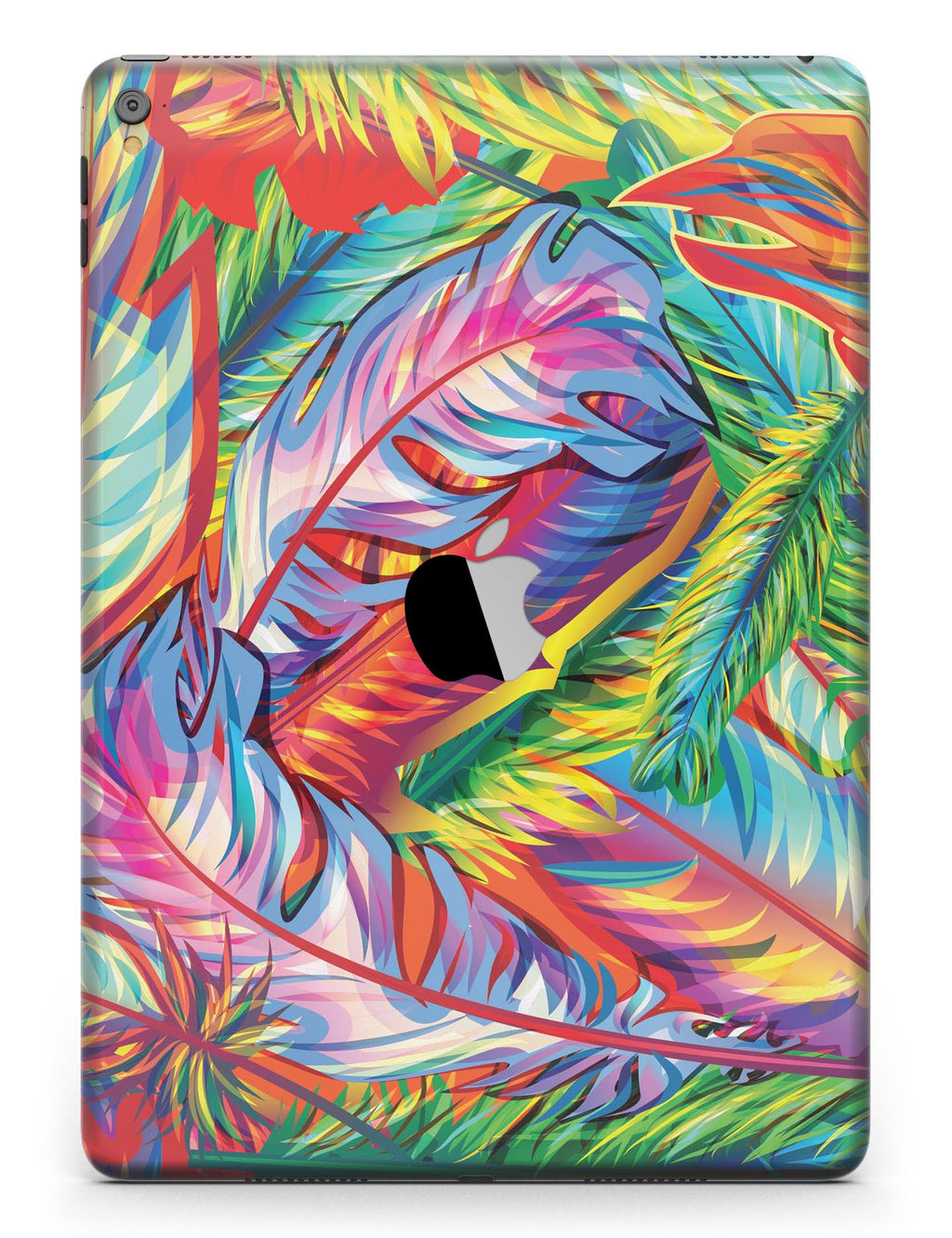 Vibrant Colorful Feathers Full Body Skin for the iPad Pro (12.9" or 9 ...