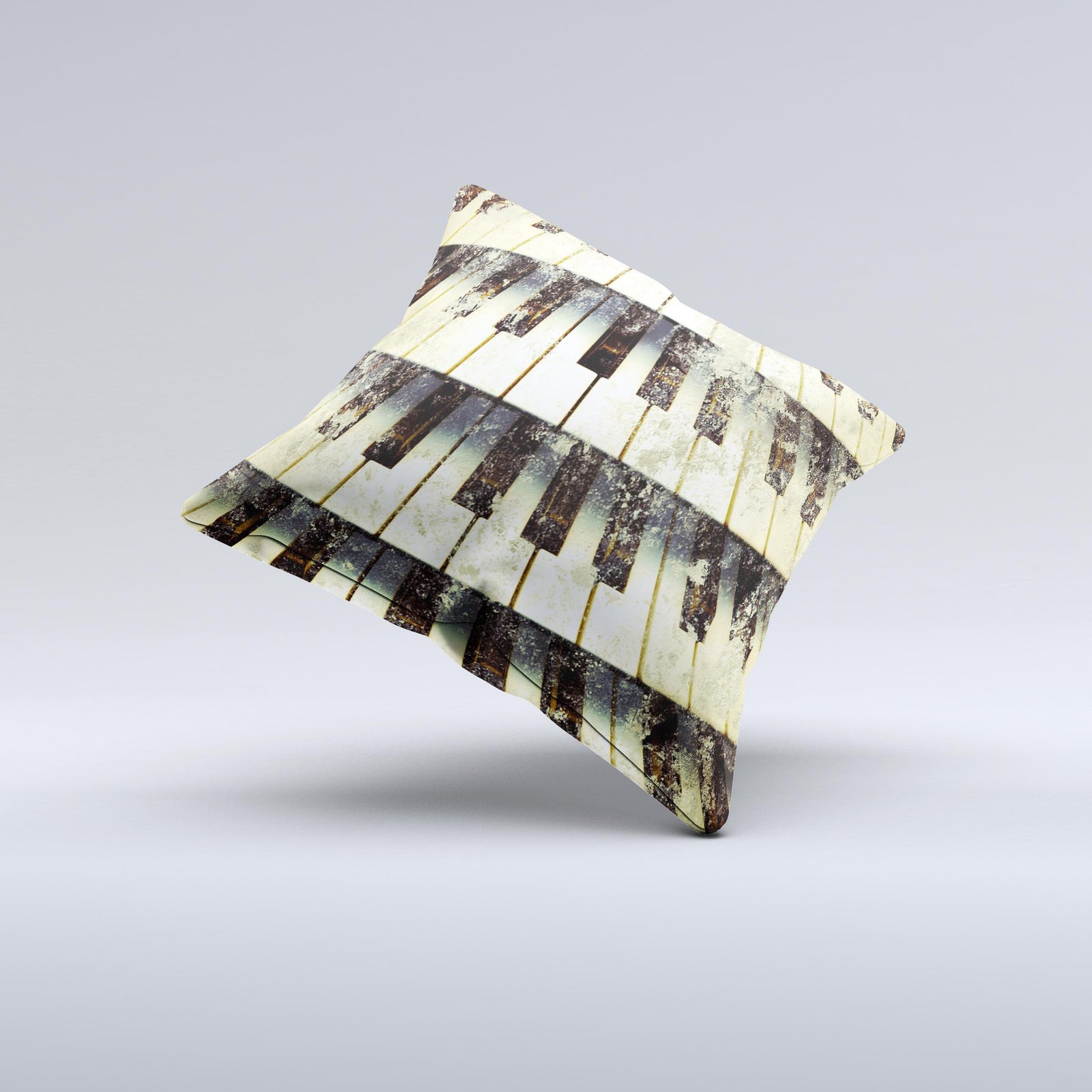 Vintage Pianos Keys ink-Fuzed Decorative Throw Pillow – DesignSkinz