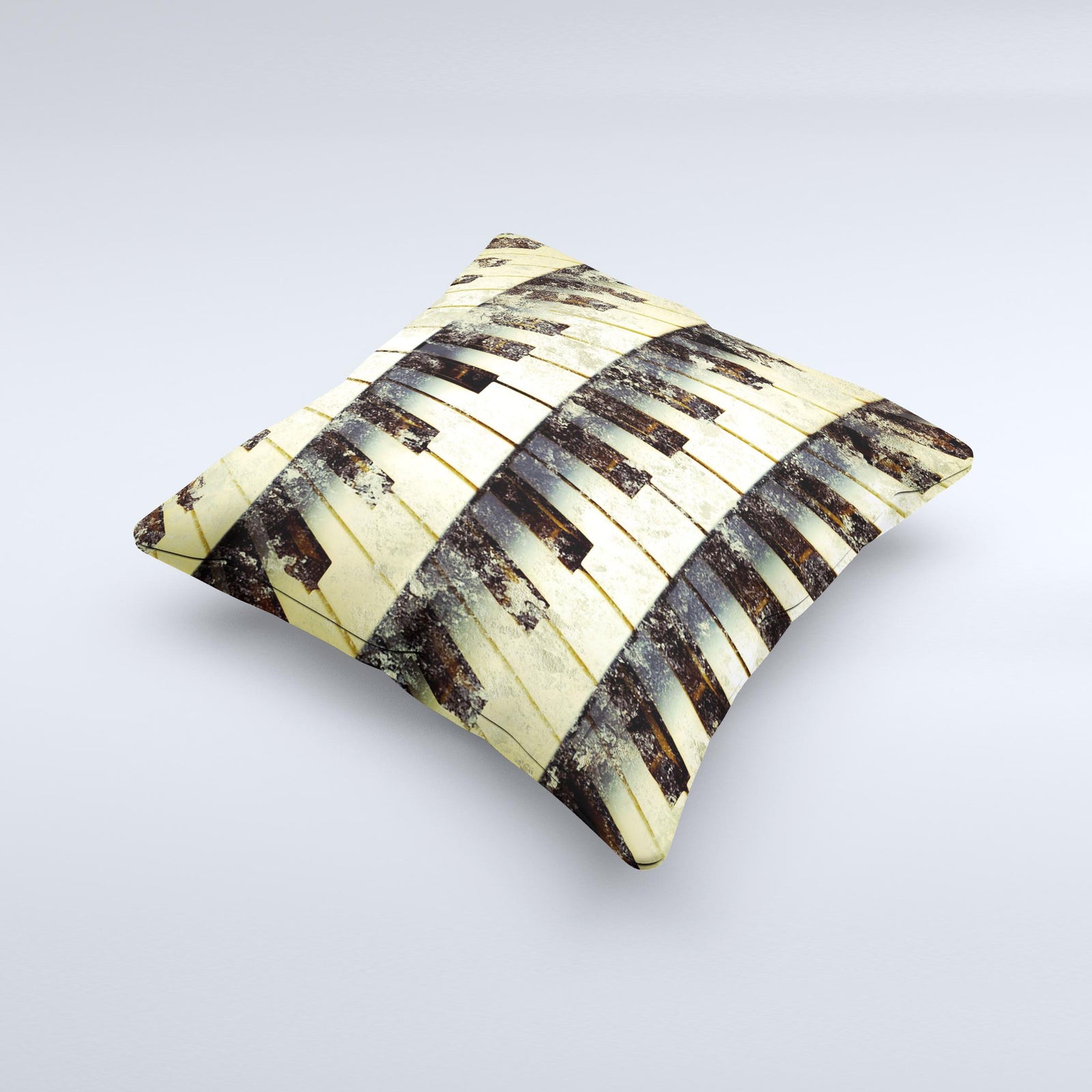 Vintage Pianos Keys ink-Fuzed Decorative Throw Pillow – DesignSkinz