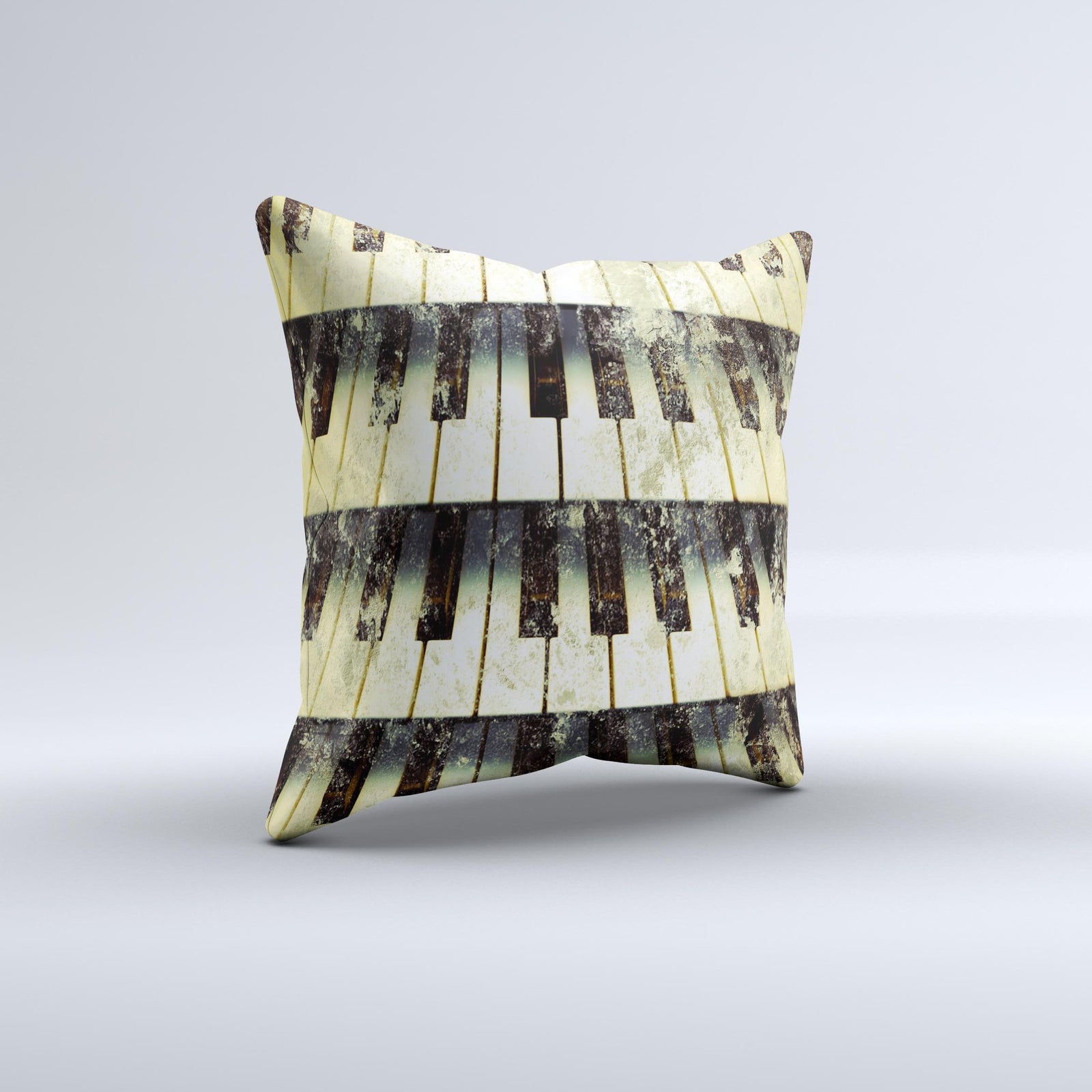Vintage Pianos Keys ink-Fuzed Decorative Throw Pillow – DesignSkinz