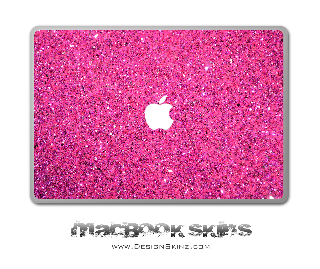 Pink Glitter Ultra Metallic MacBook Skin – DesignSkinz