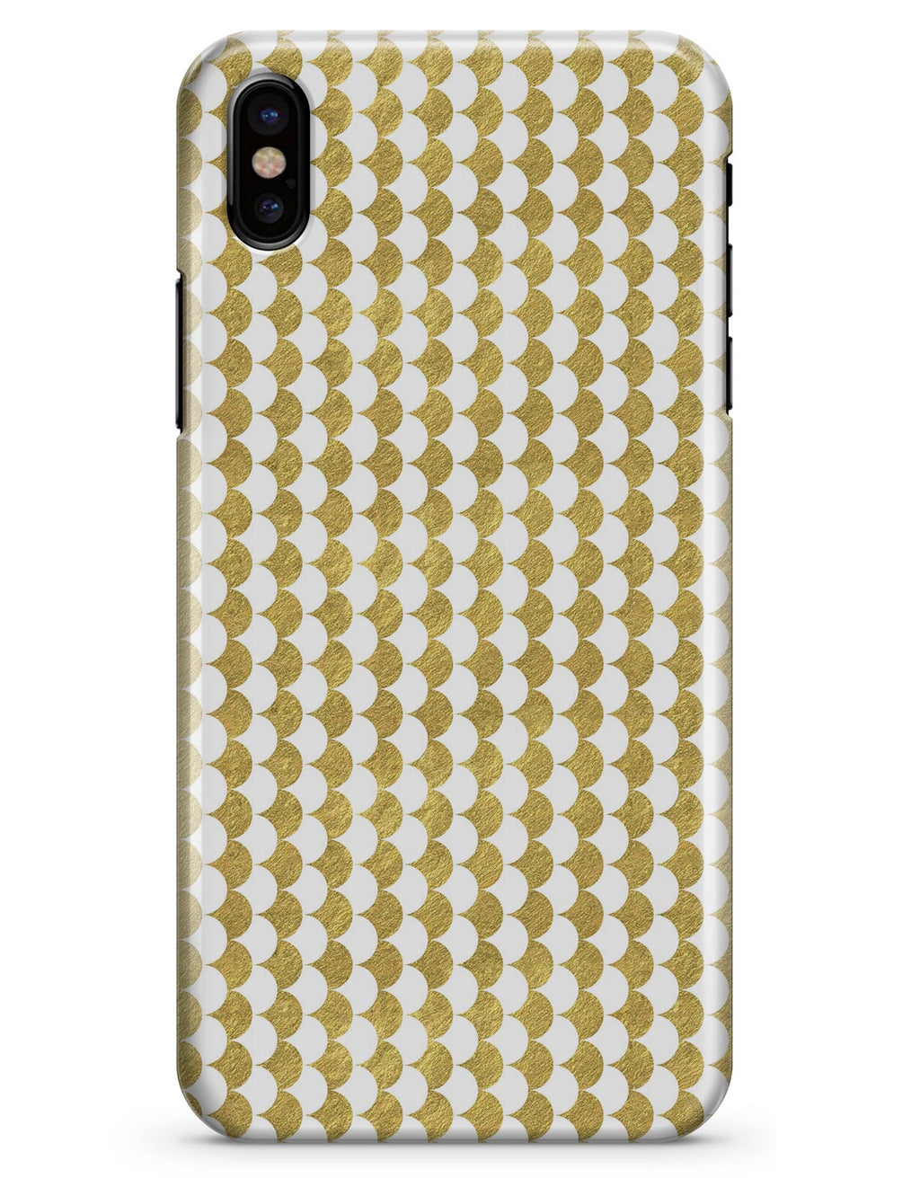 White and Gold Foil v4 - iPhone X Clipit Case – DesignSkinz