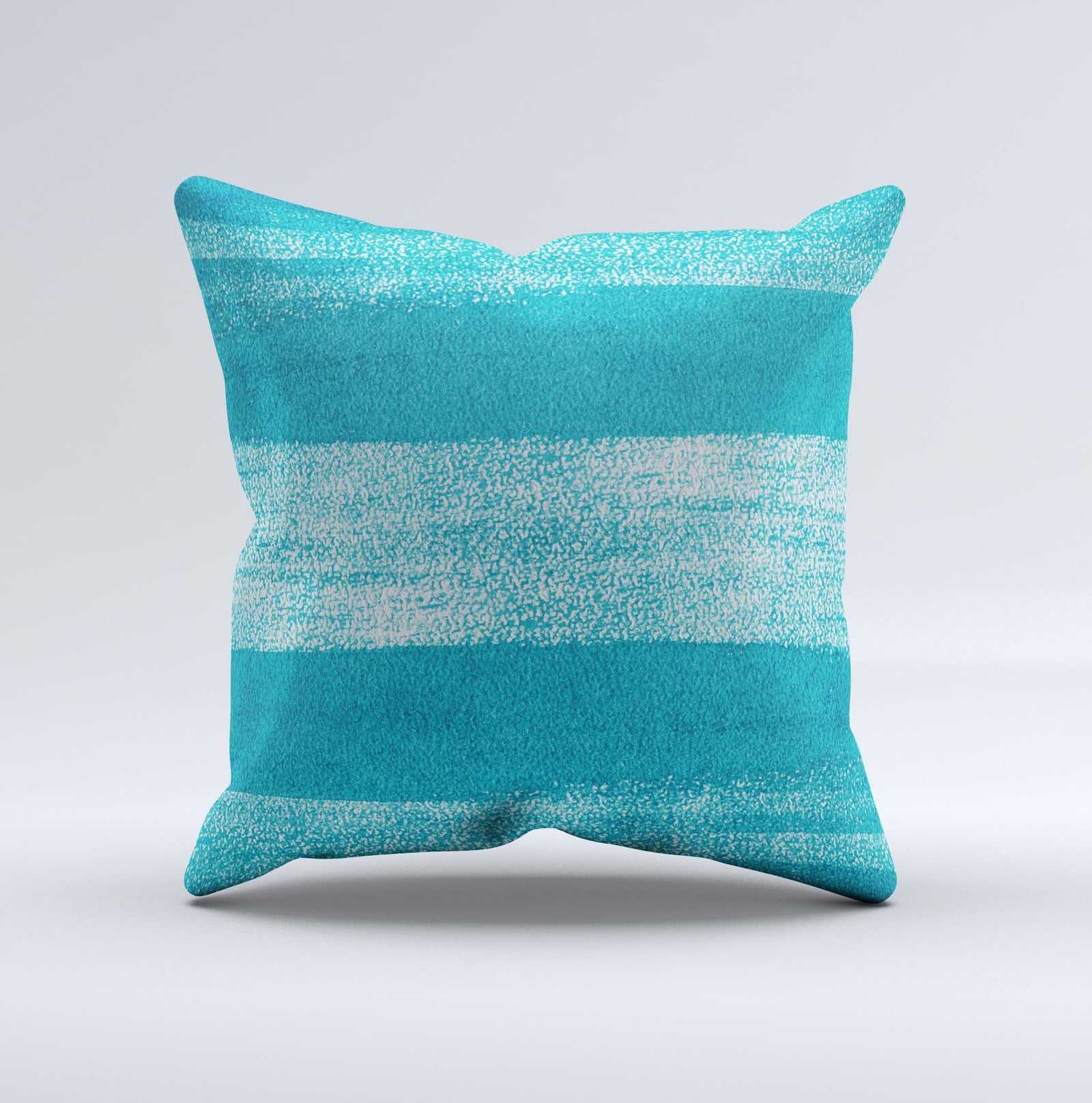 Worn Blue Texture ink-Fuzed Decorative Throw Pillow – DesignSkinz