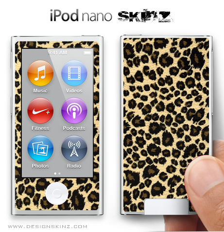 Leopard iPod Nano Skin – DesignSkinz
