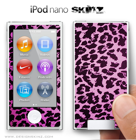 Neon Cheetah iPod Nano Skin – DesignSkinz